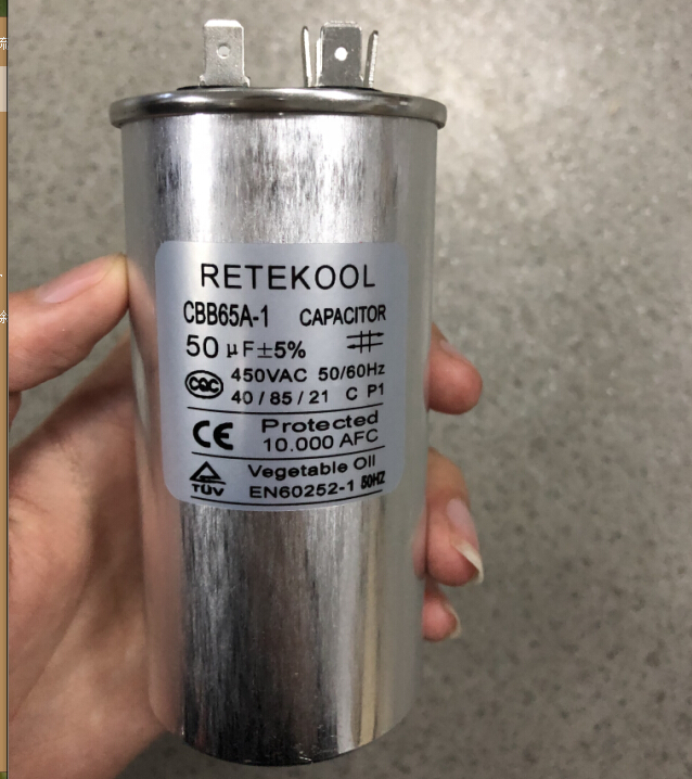 CBB65 450v 1+70uf Aluminum Running Capacitor for Cold Dryer - Buy ...