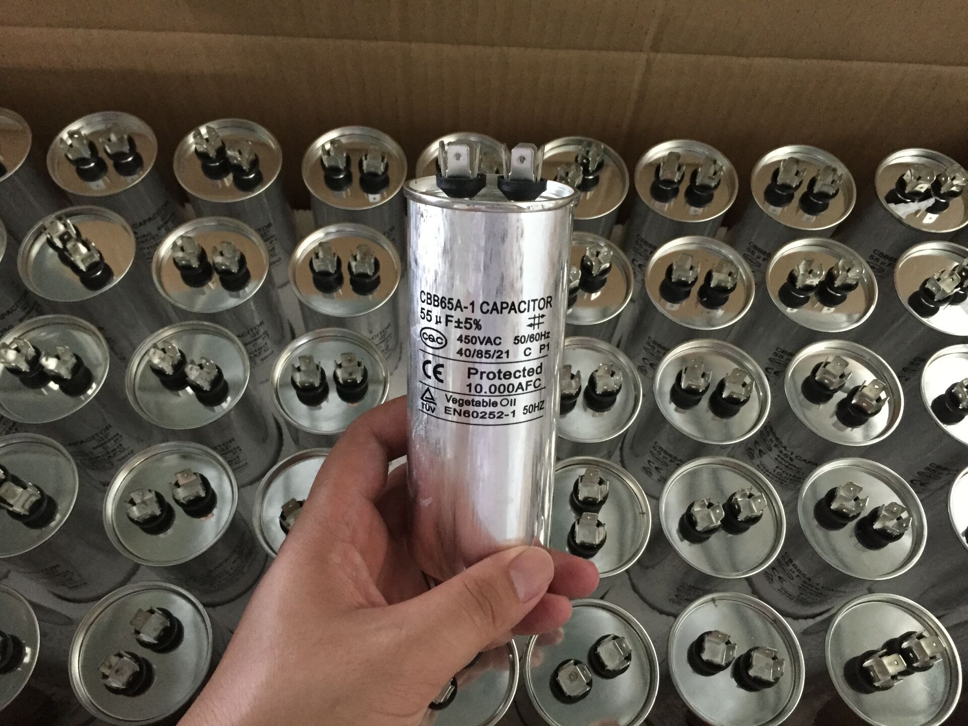Ac dual Run Capacitor For Low Temperature Cold Room - Buy Ac dual run ...