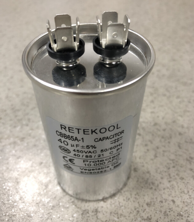 CBB65 450v 1+70uf Aluminum Running Capacitor for Cold Dryer - Buy ...